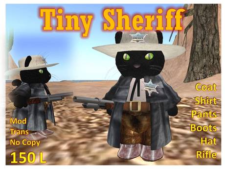 Second Life Marketplace - Tiny Sheriff
